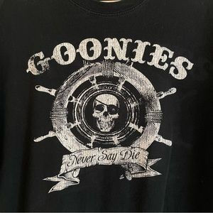 Goonies | Shirts | The Goonies T Shirt Never Say Die Skull Pirate Wheel ...